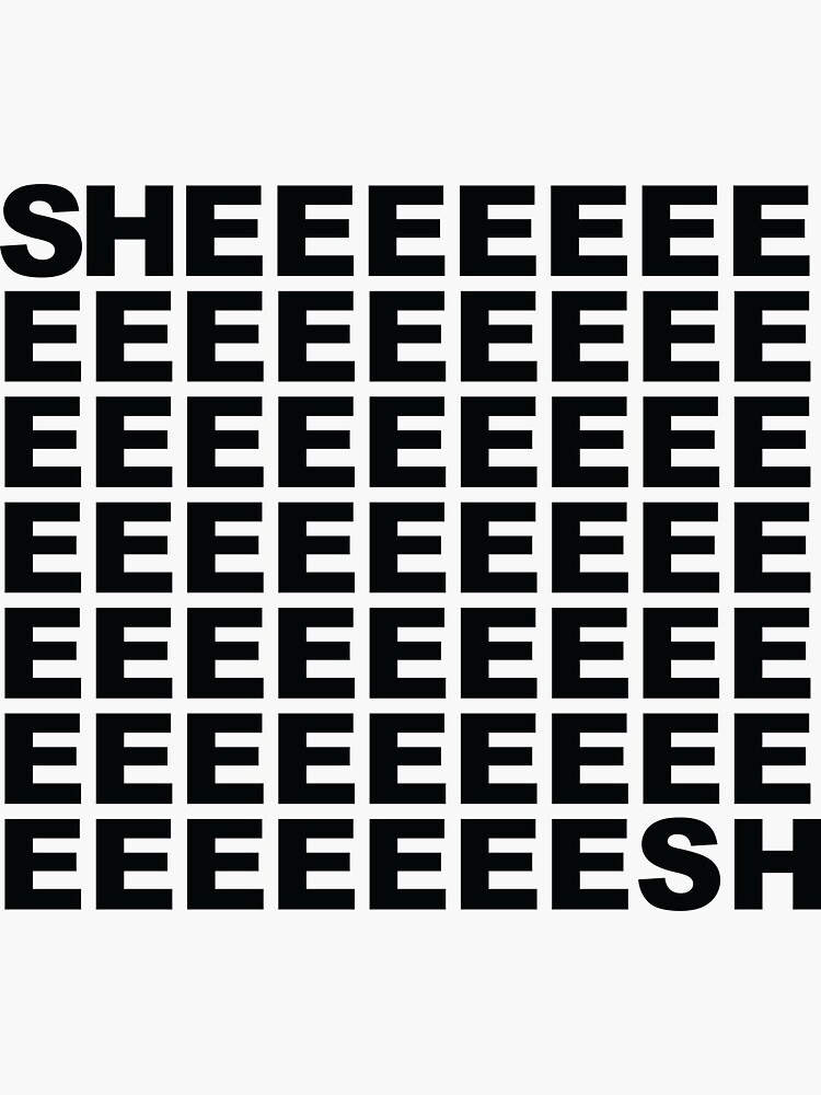 "Sheesh Meme | Emoji Funny Design | Ice In My Veins" Sticker for Sale ...