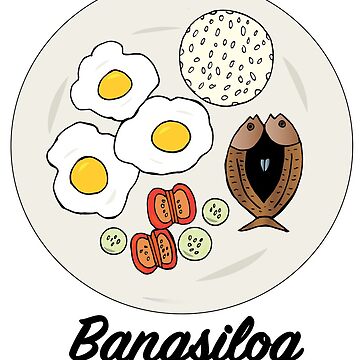 "Bangsilog" Sticker for Sale by pilipinosticker | Redbubble