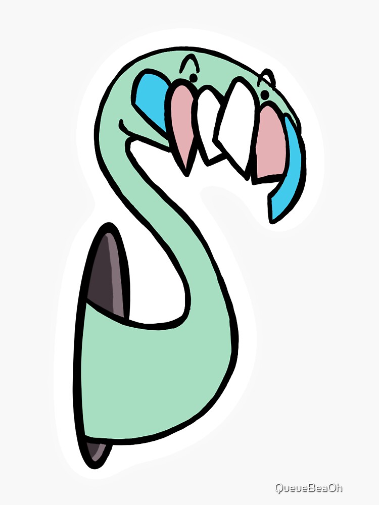 "Toofus Doofus: The Trans One" Sticker for Sale by QueueBeaOh | Redbubble