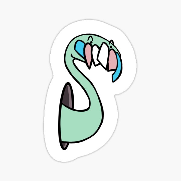 "Toofus Doofus: The Trans One" Sticker for Sale by QueueBeaOh | Redbubble