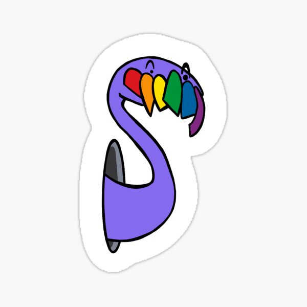 "Toofus Doofus: The Gay One" Sticker for Sale by QueueBeaOh | Redbubble