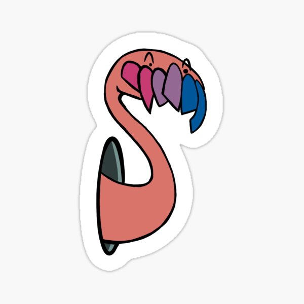 "Toofus Doofus: The Bi One" Sticker for Sale by QueueBeaOh | Redbubble