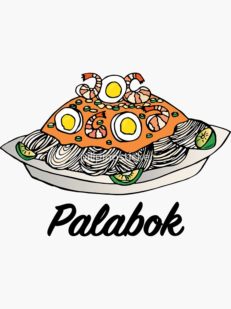 "Palabok" Sticker by pilipinosticker | Redbubble