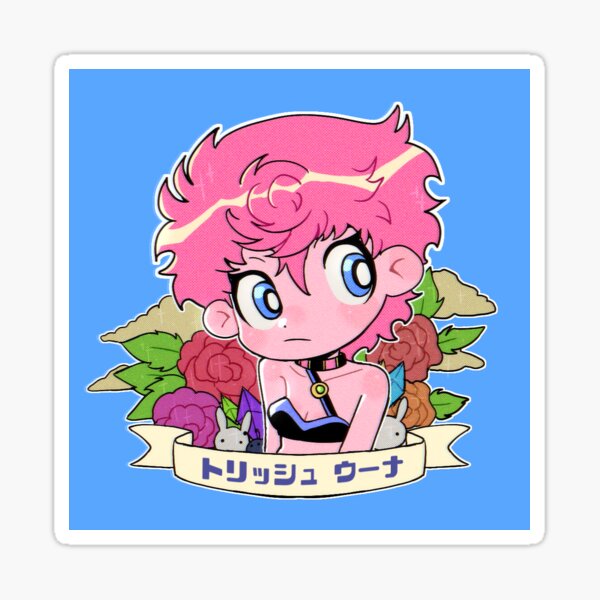"Trish Una" Sticker for Sale by emptycanofgrass | Redbubble