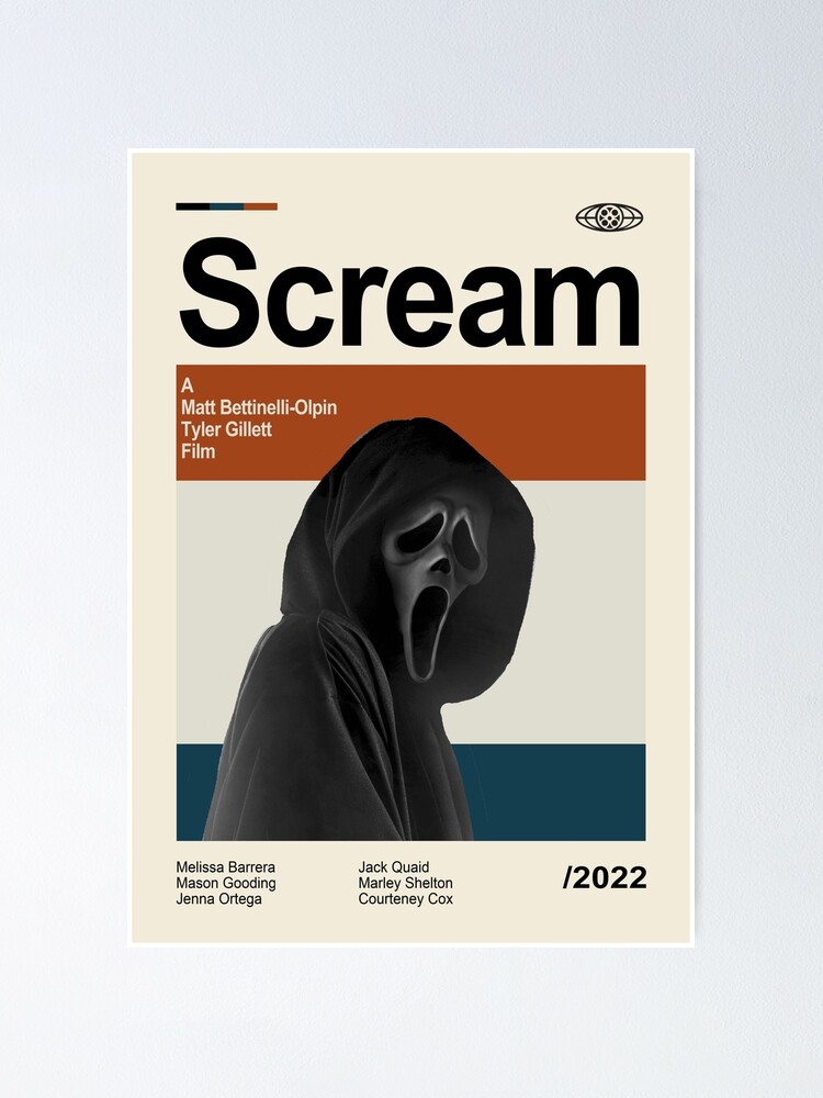"Scream" Poster for Sale by LiuMann | Redbubble