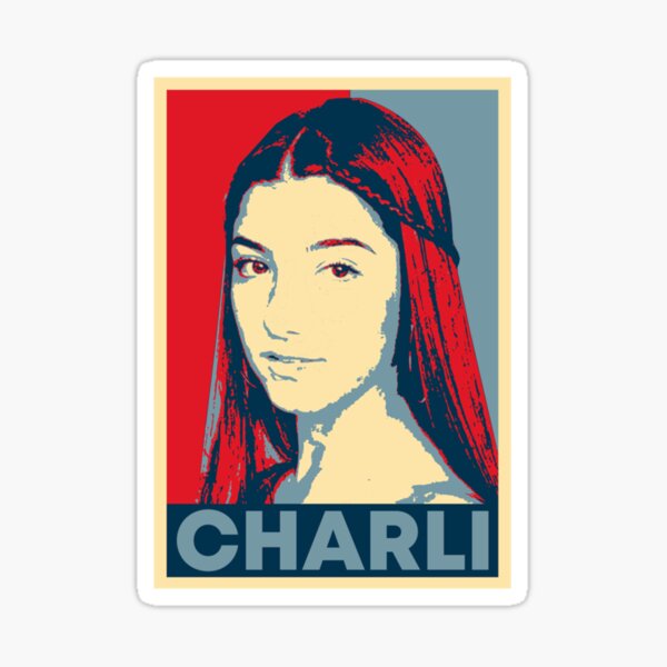 "Charli Leaked Hope " Sticker for Sale by realityjuice555 | Redbubble