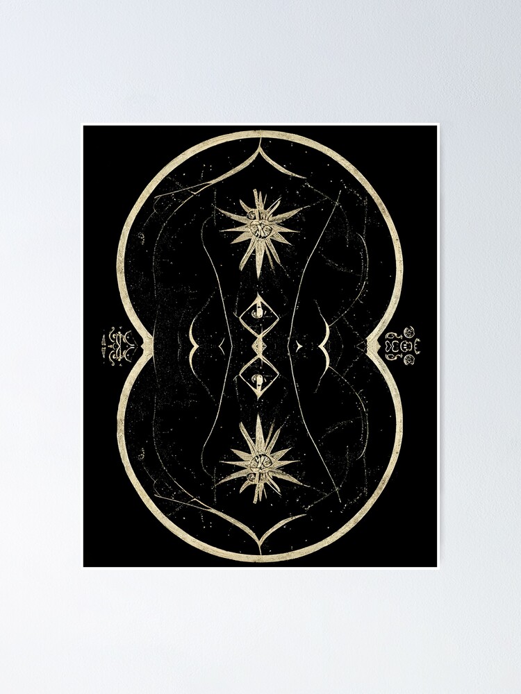 "Sigil Pattern I" Poster for Sale by MoreMachine | Redbubble