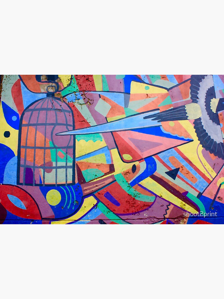 "Caged Bird, Free" Sticker for Sale by shoot2print | Redbubble