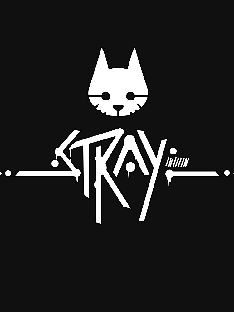 "Stray Game Logo" T-shirt for Sale by SleepyOwl09 | Redbubble | press o ...