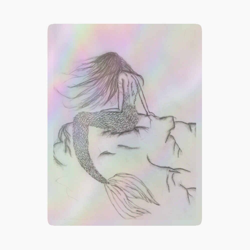 Sad Mermaid Drawings