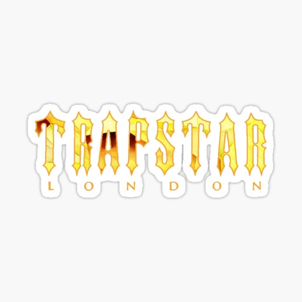 "Trapstar" Sticker for Sale by julieshopy | Redbubble