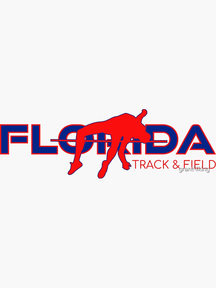 "Florida Sport Athlete Souvenir Men High Jump Track and Field graphic ...