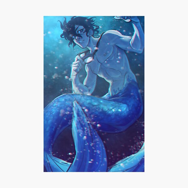 Lámina fotográfica «Merman Haru» de stripesandteeth | Redbubble