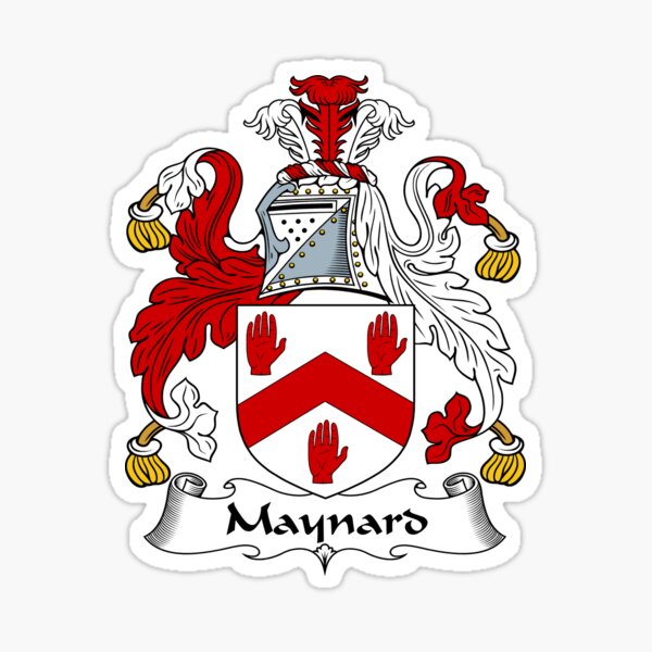 "Maynard" Sticker by HaroldHeraldry | Redbubble