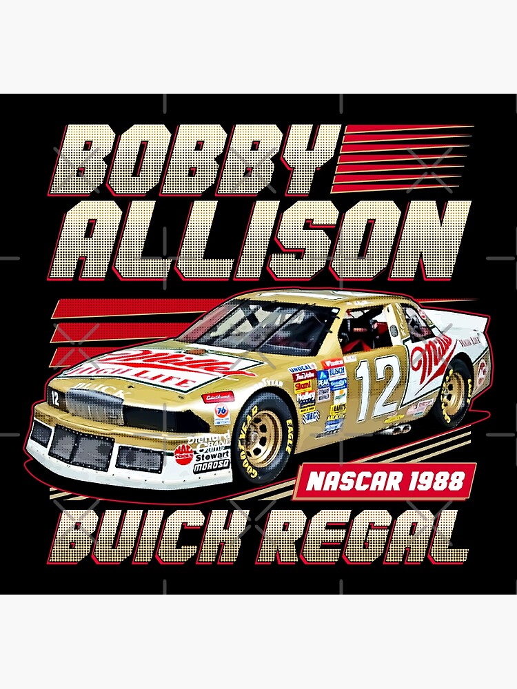 "Bobby Allison Nascar Champion 80s vintage style" Poster for Sale by ...