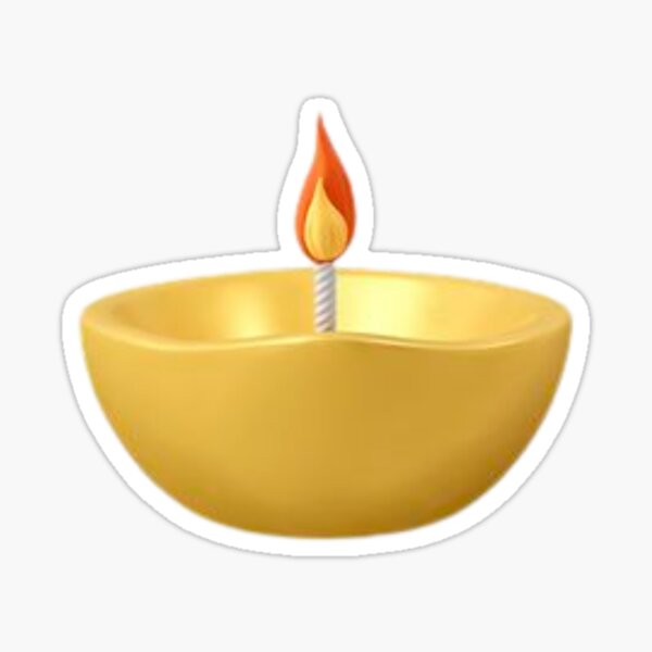 "Diya" Sticker for Sale by Saiamrita123 | Redbubble