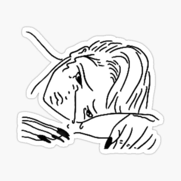 "when the party’s over sticker" Sticker for Sale by saraholiveira06 ...