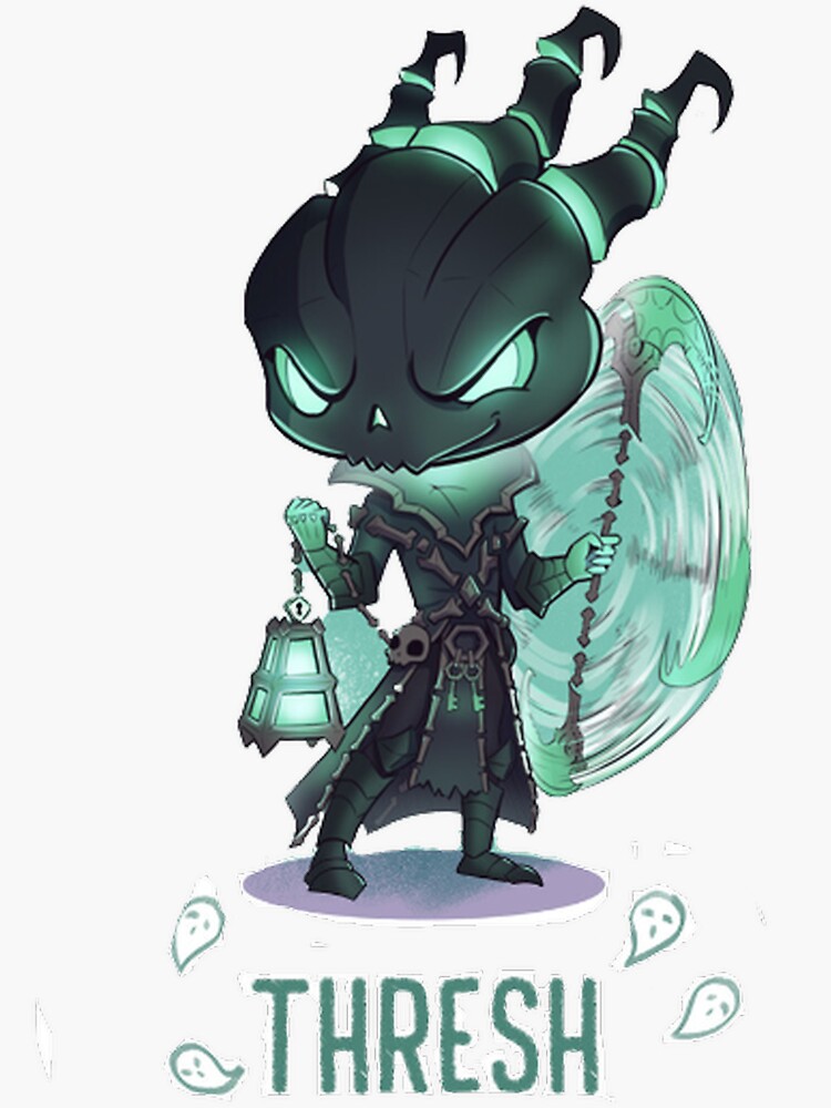 "Thresh" Sticker for Sale by Nugettos | Redbubble