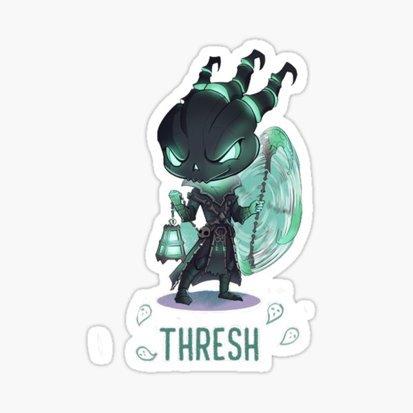 "Thresh" Sticker for Sale by Nugettos | Redbubble