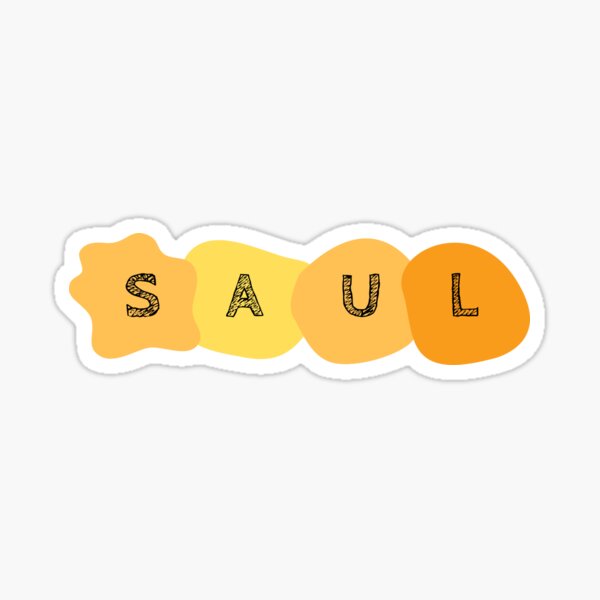 "Saul - Name " Sticker for Sale by Name-Bubble | Redbubble