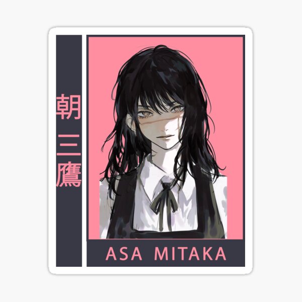 "asa mitaka" Sticker for Sale by TOTTORILA | Redbubble