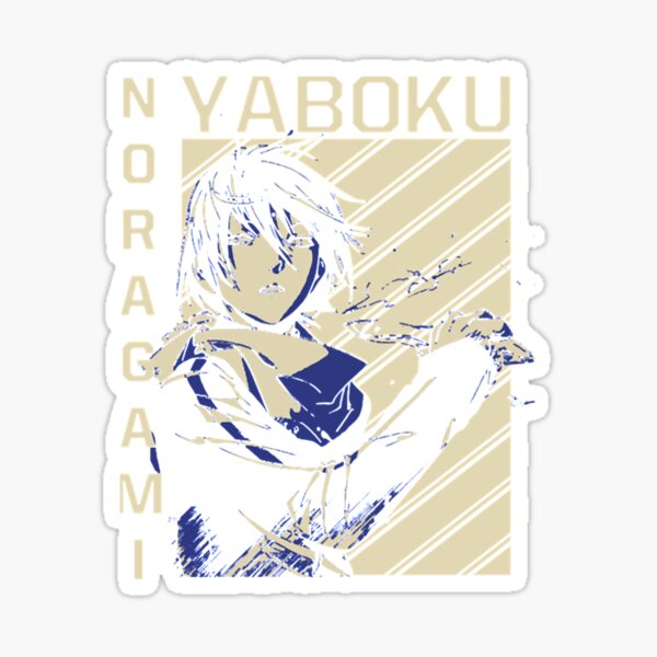 "Yaboku vintage art anime noragami Classic " Sticker for Sale by ...