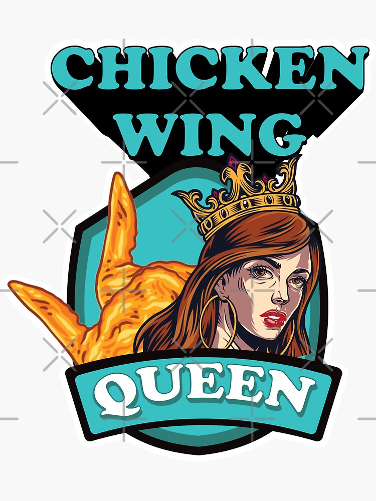 "Chicken Wing Queen | I love chicken wings | Gift for wife | Gift for ...