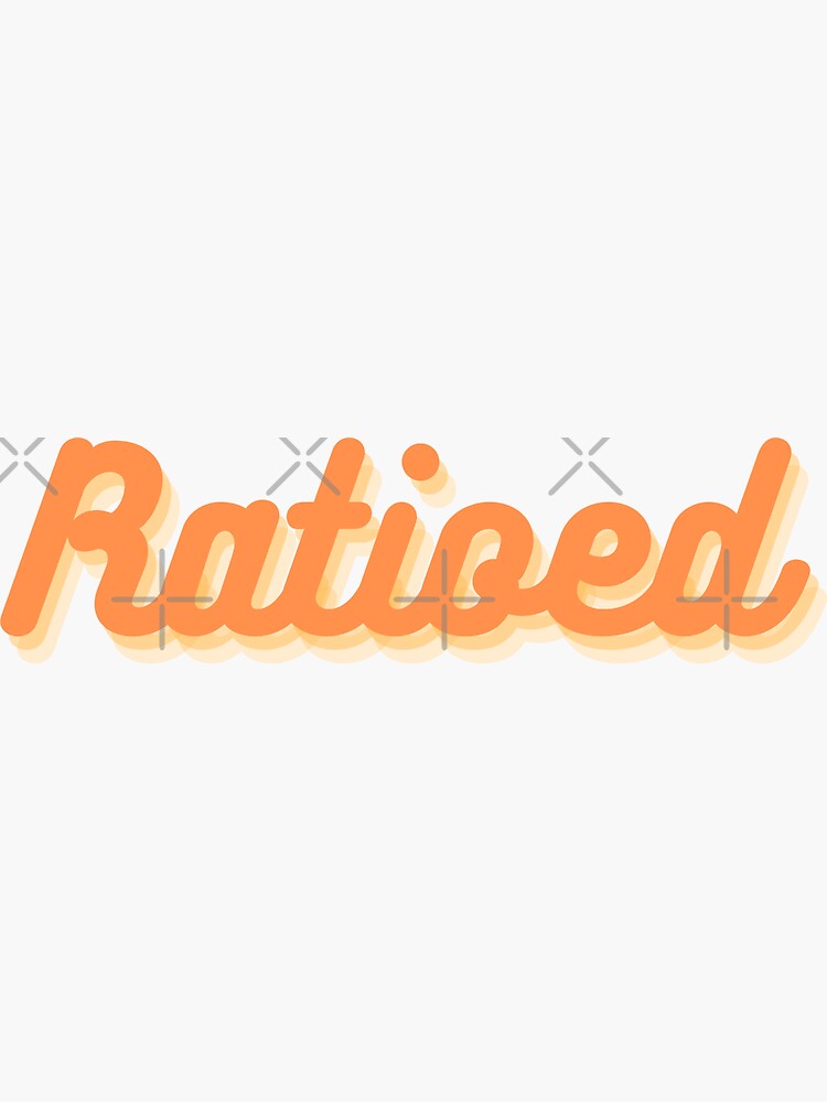 "Ratio-ed Sticker" Sticker for Sale by TheArtOfClothes | Redbubble