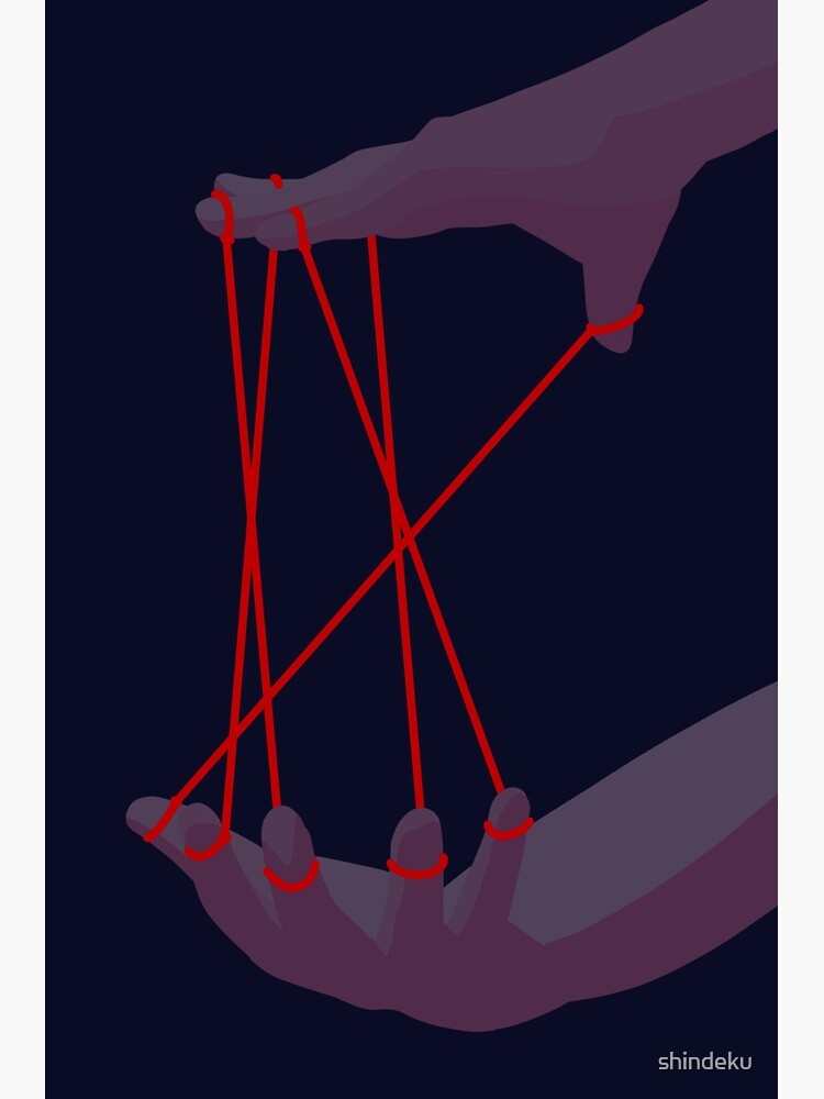 "Twisting the Red Strings of Fate with Your Own Hands" Poster for Sale ...