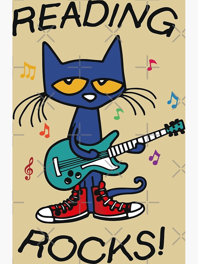 "Pete the cat" Poster for Sale by BloogaFruk | Redbubble