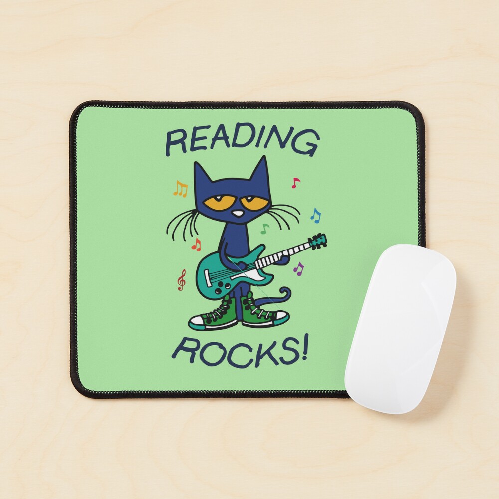"Pete the cat : Reading rocks" Poster for Sale by BloogaFruk | Redbubble