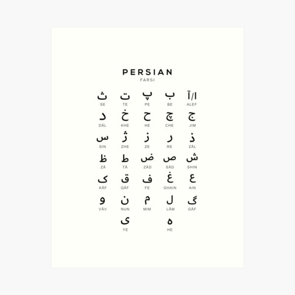 Dari Alphabet Dari Children's Book, Alphabet And Basic Words With