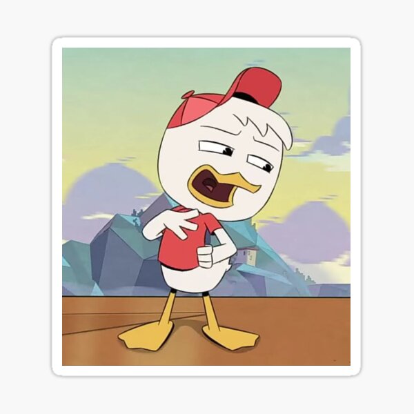 "huey duck" Sticker for Sale by Ranbug | Redbubble