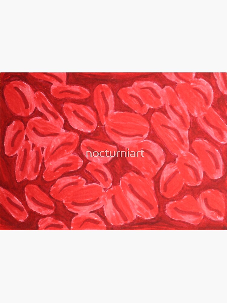 "Blood, felt pen drawing" Sticker for Sale by nocturniart | Redbubble