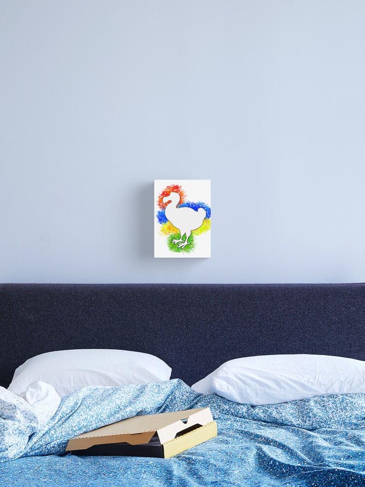 "Mauritius dodo bird flag" Canvas Print for Sale by noodle-doodl3 ...