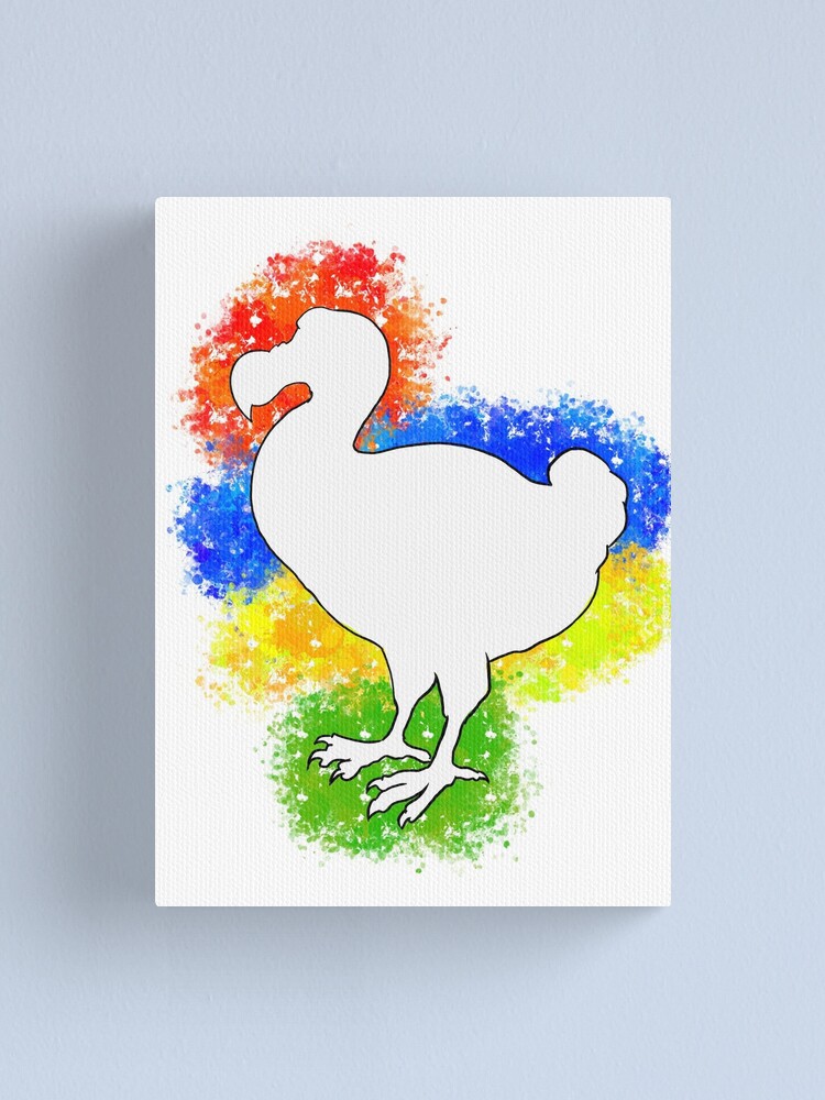 "Mauritius dodo bird flag" Canvas Print for Sale by noodle-doodl3 ...