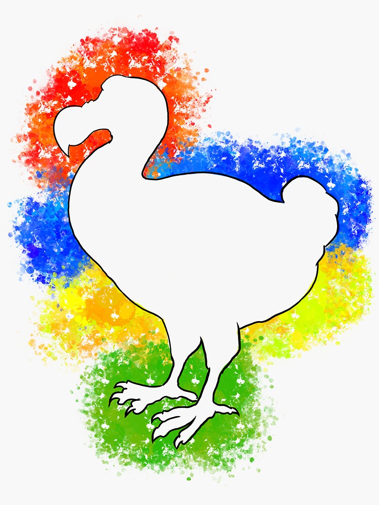 "Mauritius dodo bird flag" Sticker for Sale by noodle-doodl3 | Redbubble