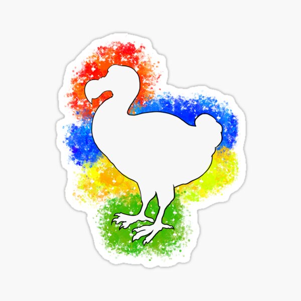 "Mauritius dodo bird flag" Sticker for Sale by noodle-doodl3 | Redbubble