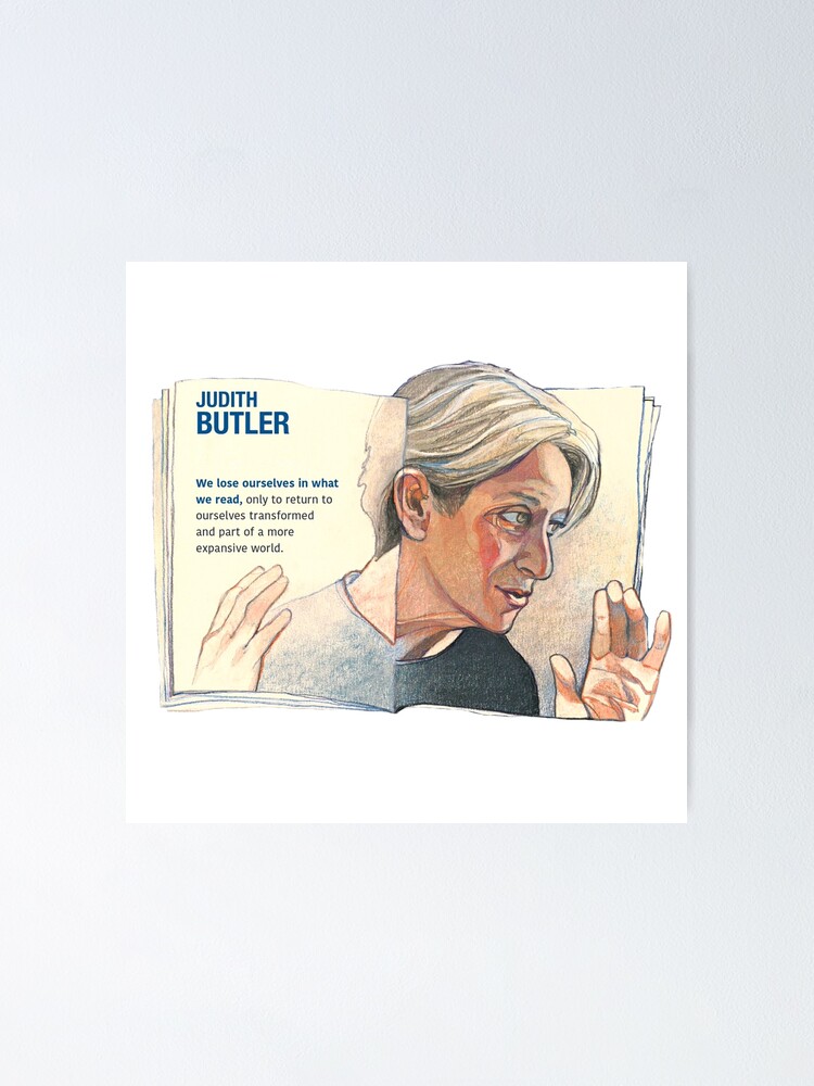 "Judith Butler - Great Philosopher" Poster for Sale by VintagePeople ...