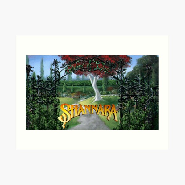 "Shannara: The Gardens of Life" Art Print for Sale by Haljor | Redbubble