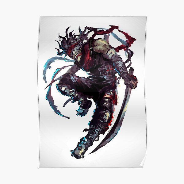 "Stain - Chizome Akaguro" Poster for Sale by Rubengm-22 | Redbubble
