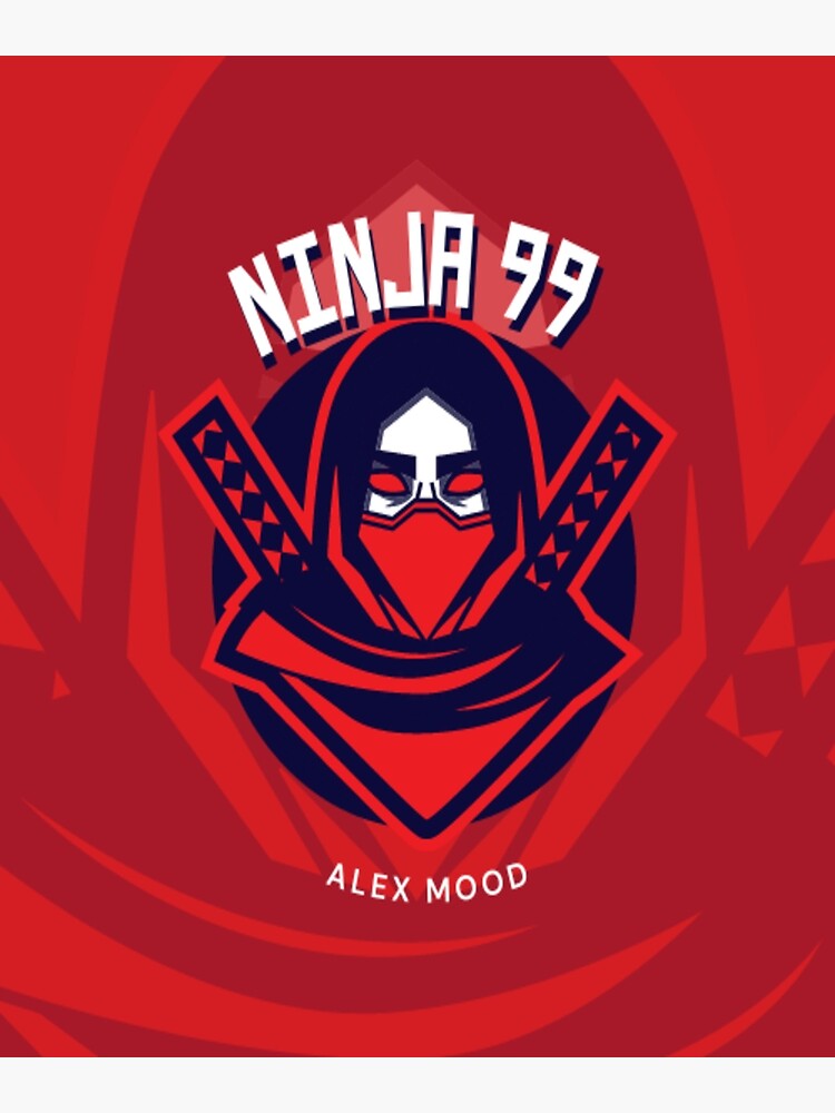 "ninja 99 collection " Poster for Sale by AlexMood | Redbubble