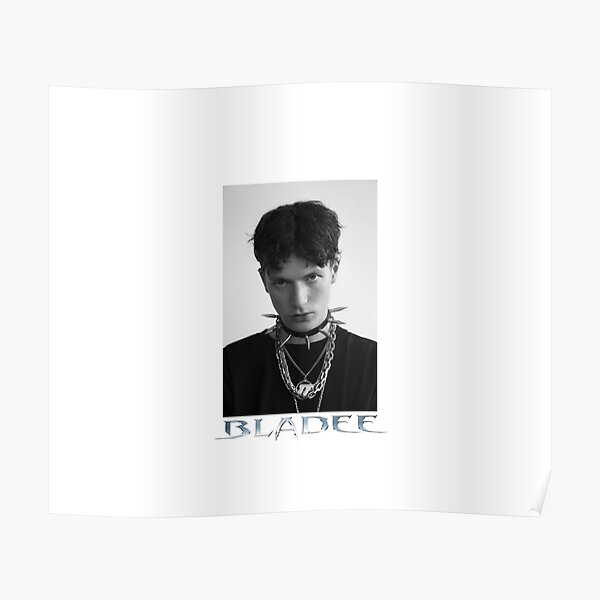 "Bladee Choker (Change background color!)" Poster for Sale by aalb1n ...