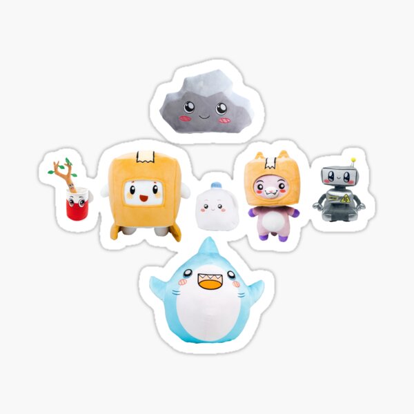 "rocky and boxy and foxy and stickyn canny and ghosty and thicc shark ...