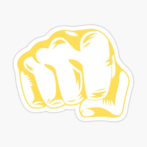 "Punch" Sticker for Sale by Mahanuma22 | Redbubble