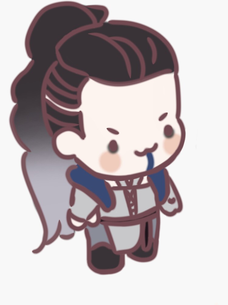"Pocket Love Yasha" Sticker for Sale by ShadySketches | Redbubble