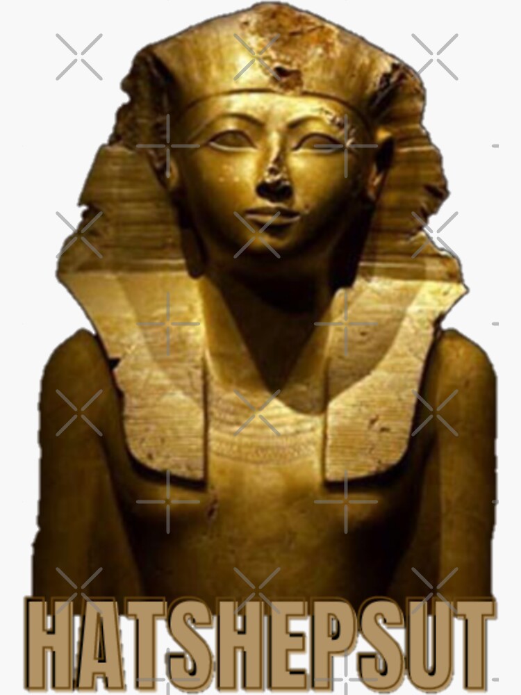 "Hatshepsut , ancient egypt queens" Sticker for Sale by Heba44 | Redbubble