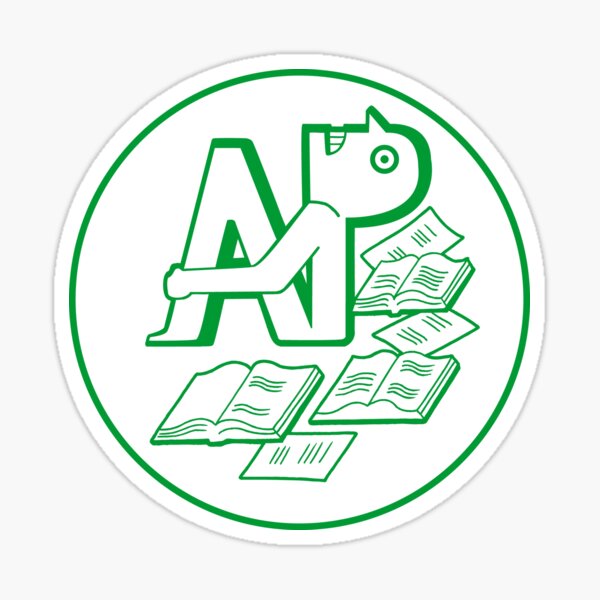 "Advanced Placement AP" Sticker for Sale by jcalvinded | Redbubble