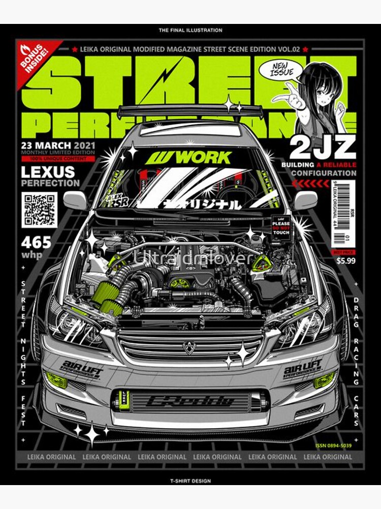 "Toyota chaser 2JZ - Official wallpaper" Sticker for Sale by ...