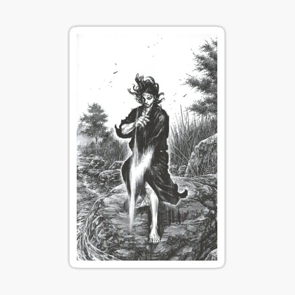 "Vagabond" Sticker for Sale by animervd1 | Redbubble